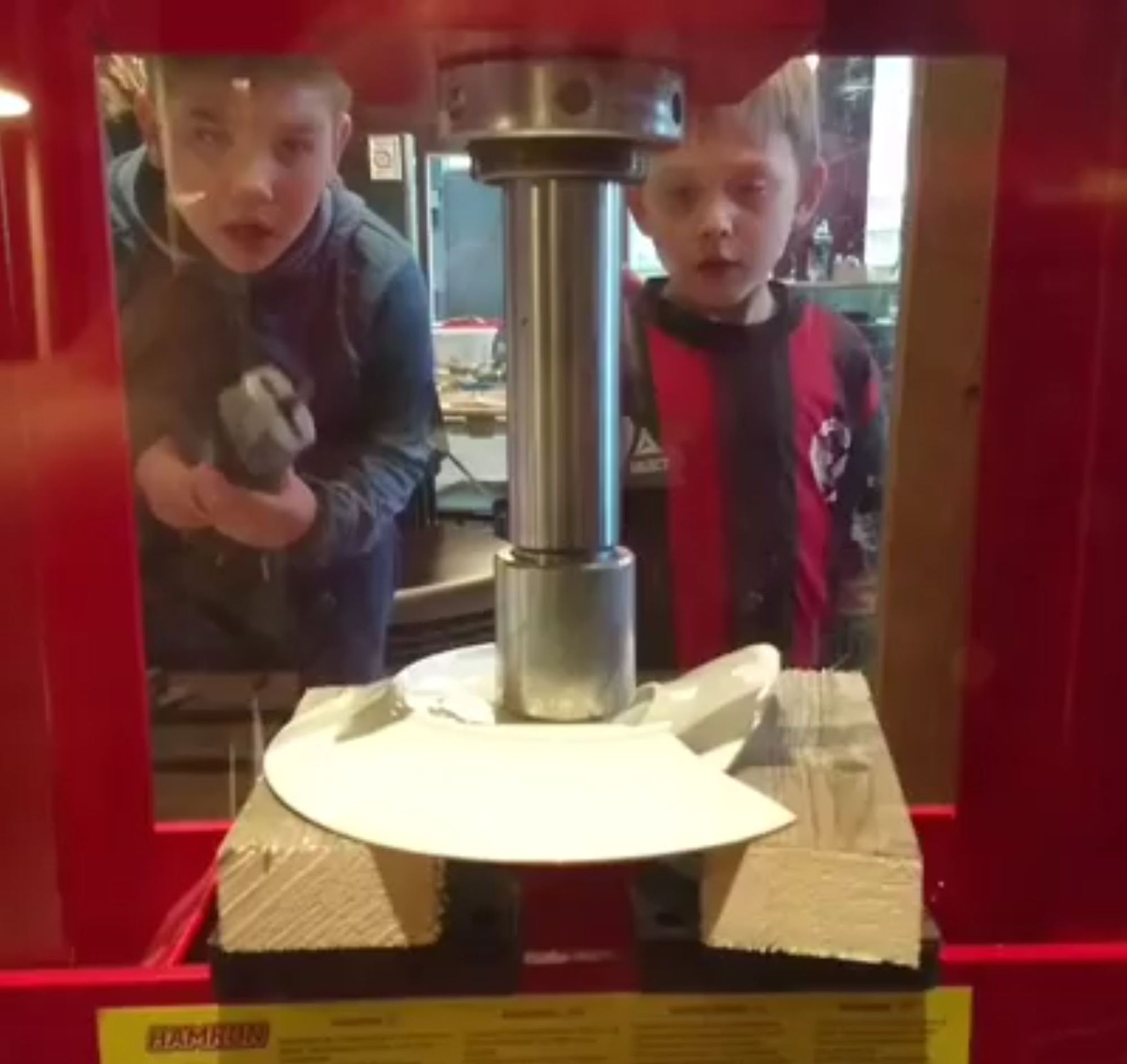 Kids Crushing Things